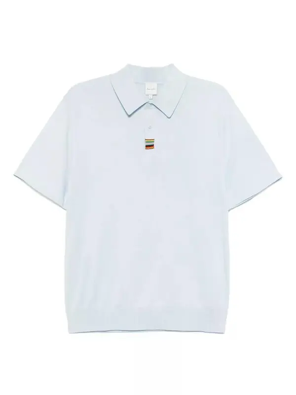 Paul Smith Signature Stripe Detail Polo Shirt