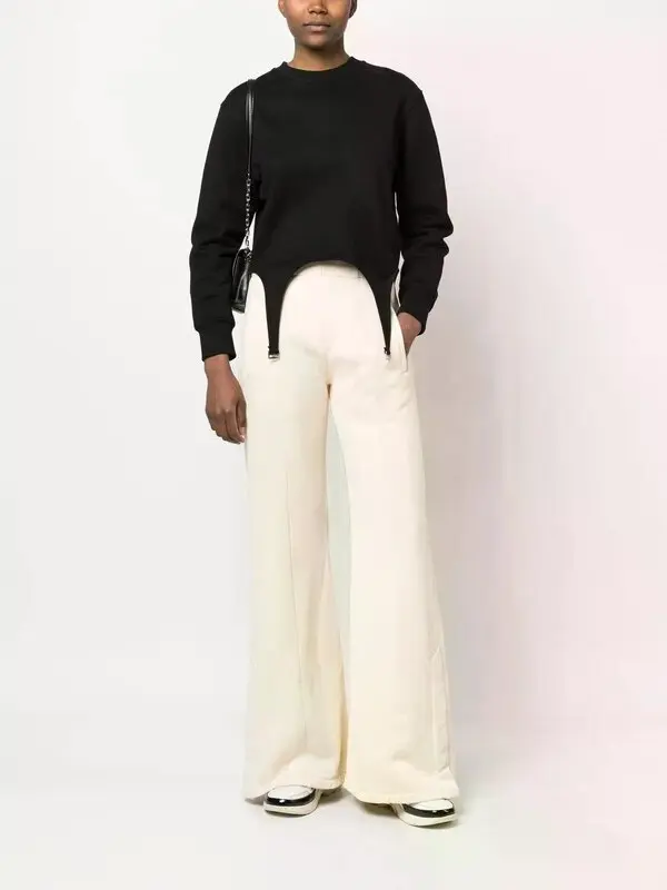 Amiri Flared-leg Jersey Trousers