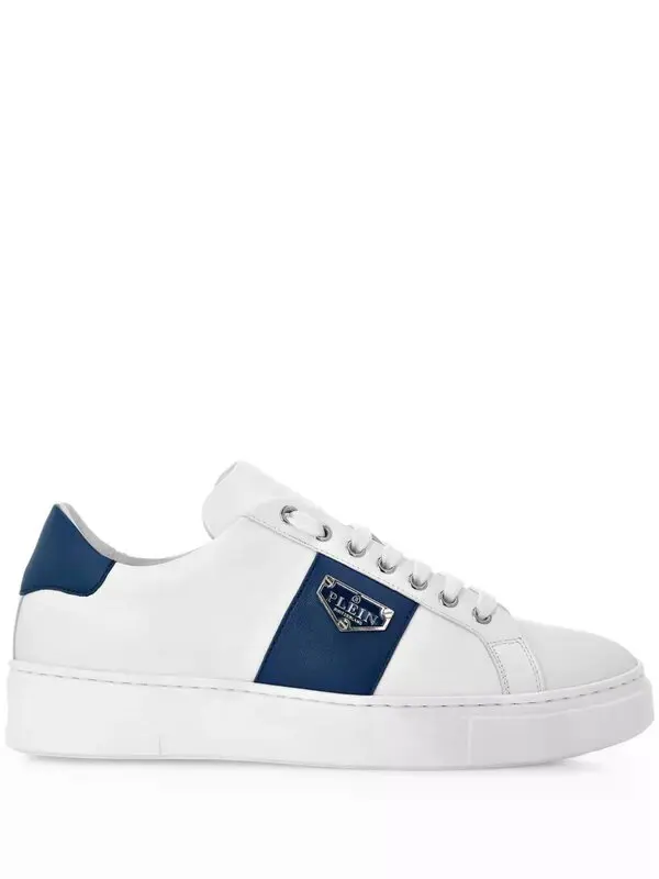 Philipp Plein Logo-plaque Leather Sneakers