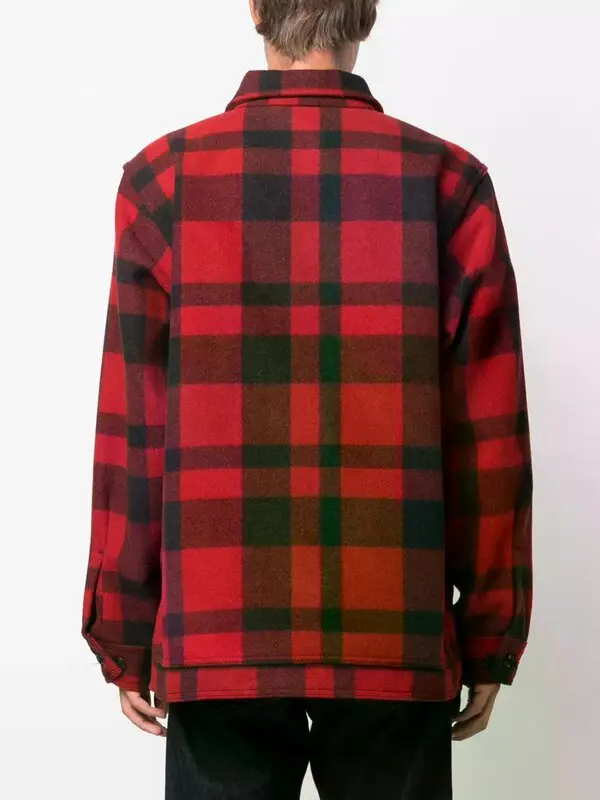 Filson Mackinaw Plaid Wool Shirt Jacket