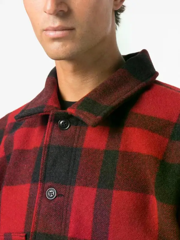 Filson Mackinaw Plaid Wool Shirt Jacket