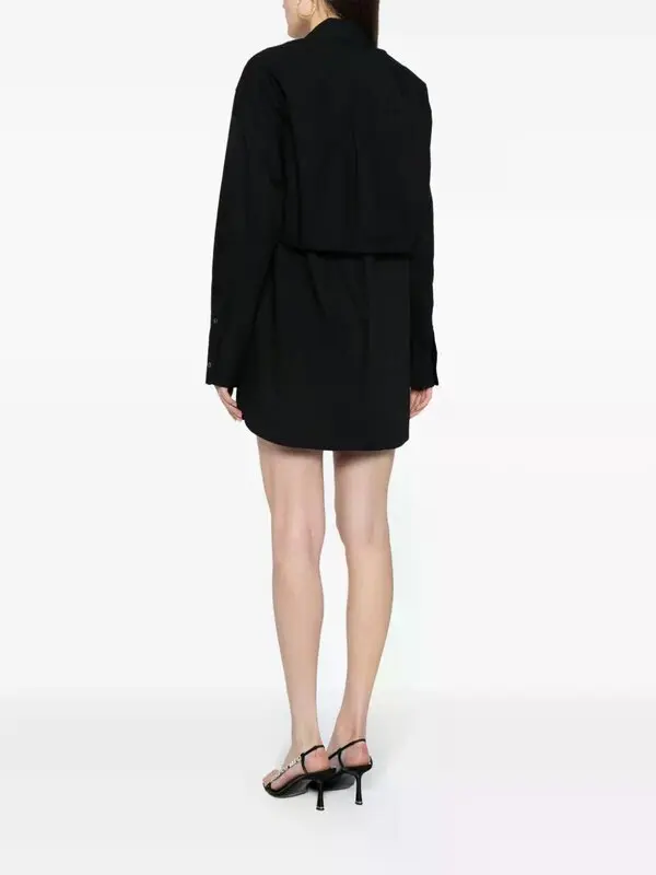 Alexander Wang Layered Cotton Shirtdress