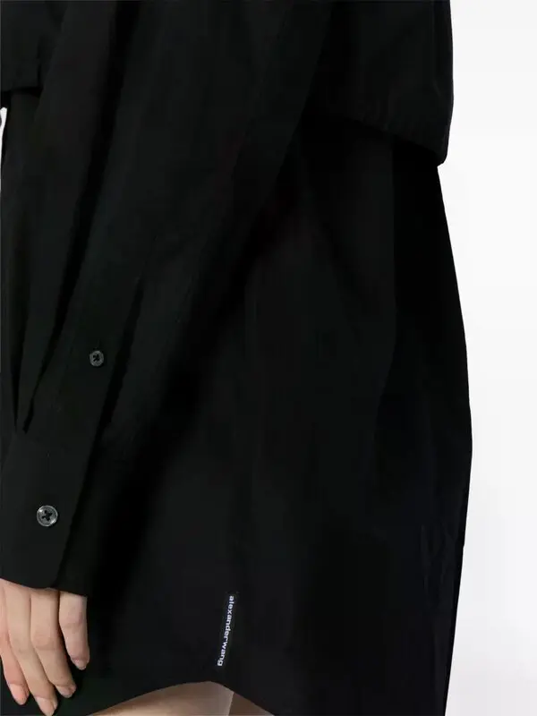 Alexander Wang Layered Cotton Shirtdress