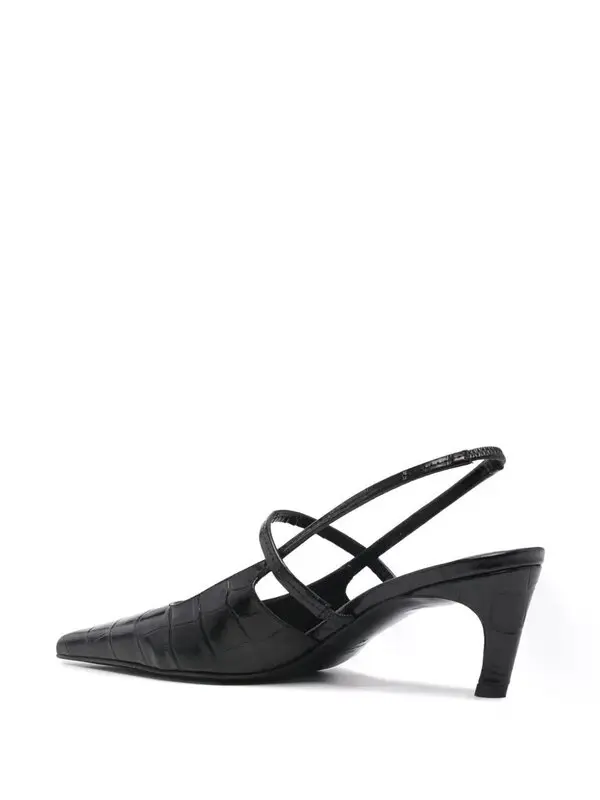 TOTEME 50mm The Sharp Pumps - Black
