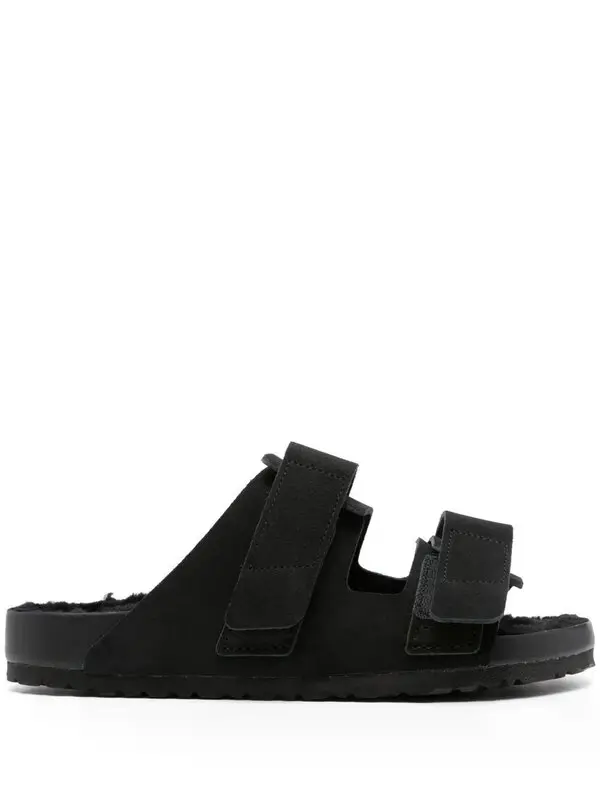 BIRKENSTOCK X Tekla Uji Shearling Sandals - Black