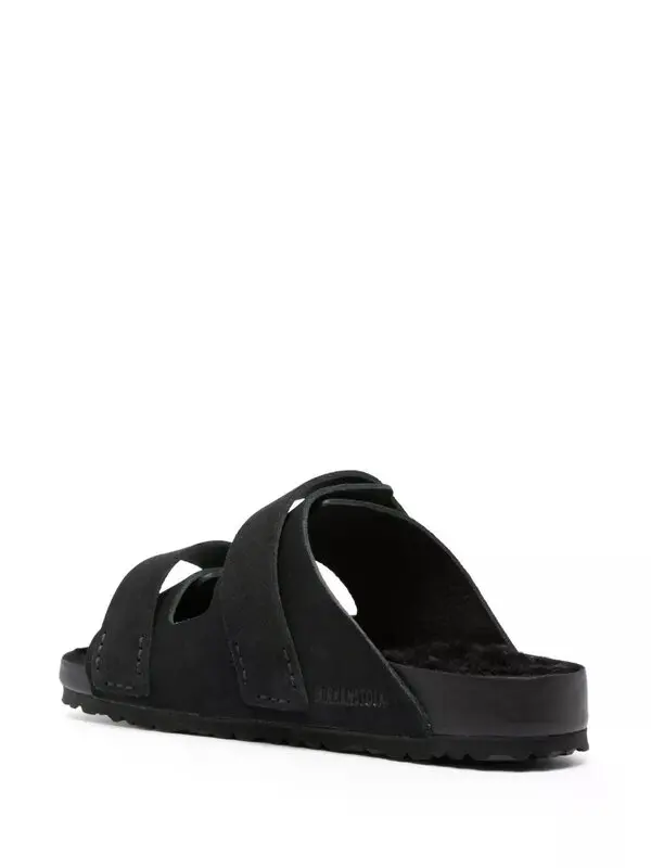 BIRKENSTOCK X Tekla Uji Shearling Sandals - Black