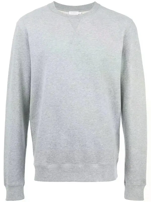 Sunspel Crew Neck Sweatshirt - Grey