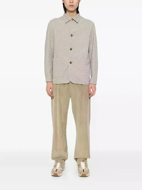 BOSS Button-up Jacket - Neutrals