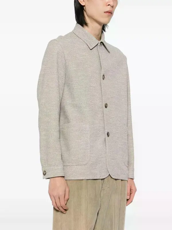 BOSS Button-up Jacket - Neutrals