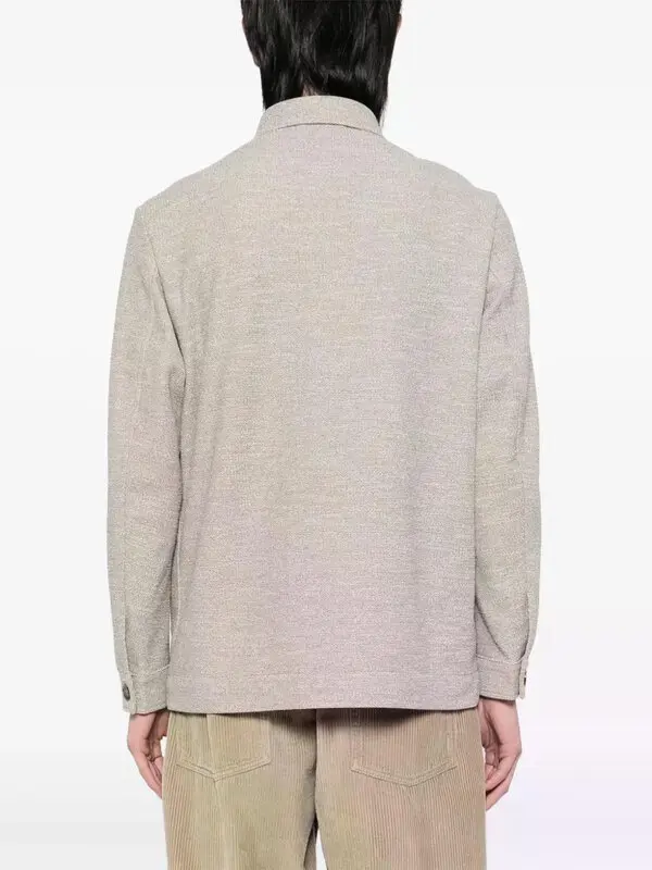 BOSS Button-up Jacket - Neutrals
