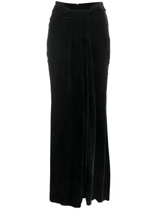 Blumarine Slit-detail Ankle-length Skirt