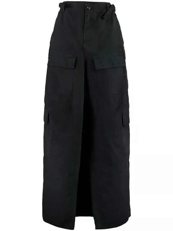Balenciaga Cargo-pocket Slit Skirt