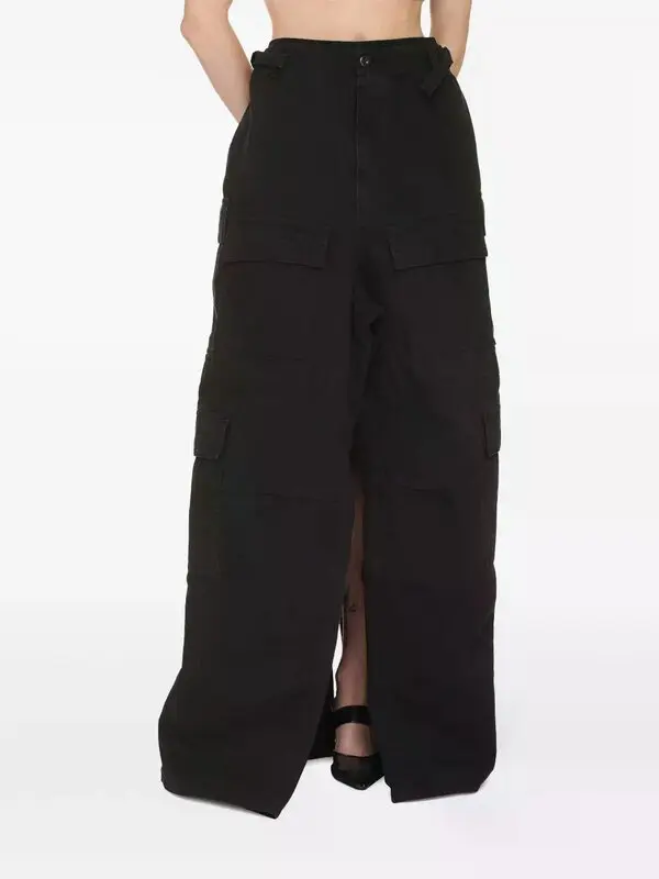 Balenciaga Cargo-pocket Slit Skirt