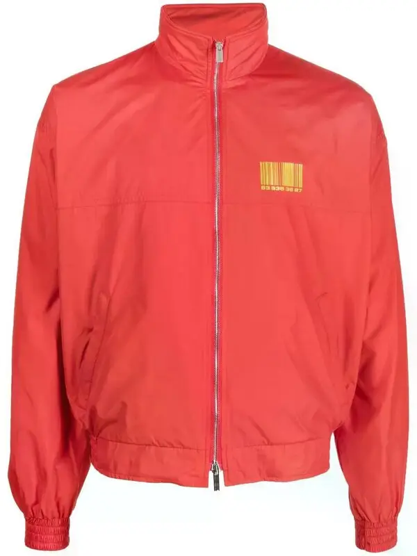 VTMNTS Barcode-print Track Jacket