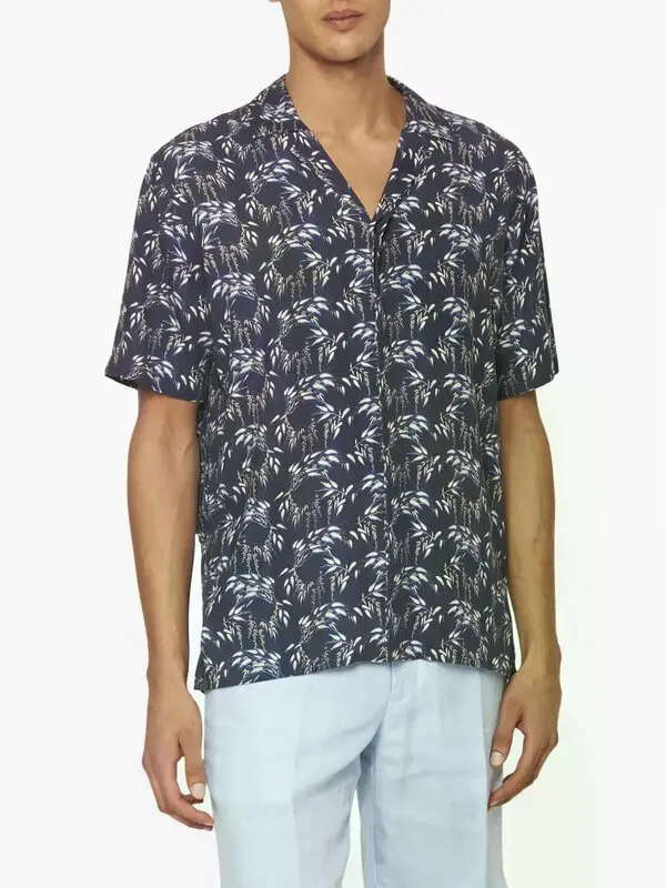 Orlebar Brown Maitan Linen Shirt - Blue