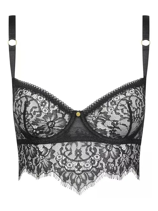 MAISON CLOSE Inspiration Divine Balconette Bra - Black