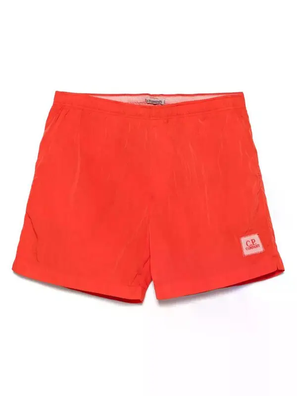 C.P. COMPANY Chrome-r Swim Shorts - Red