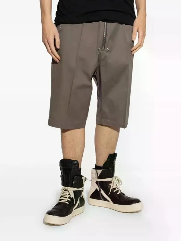 Rick Owens Stretch-cotton Bermuda Shorts