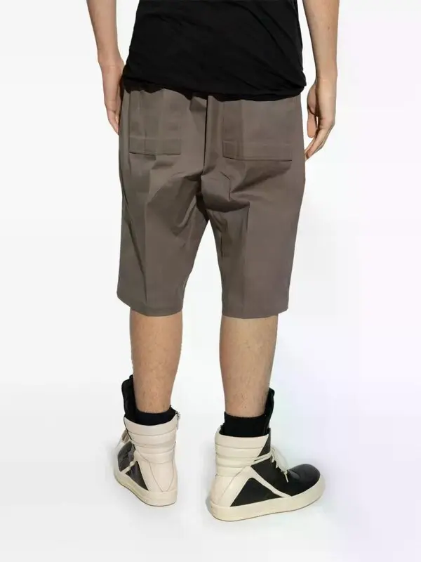 Rick Owens Stretch-cotton Bermuda Shorts