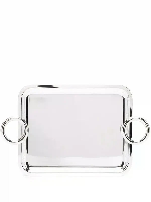 Christofle Vertigo Rectangular Tray - Silver