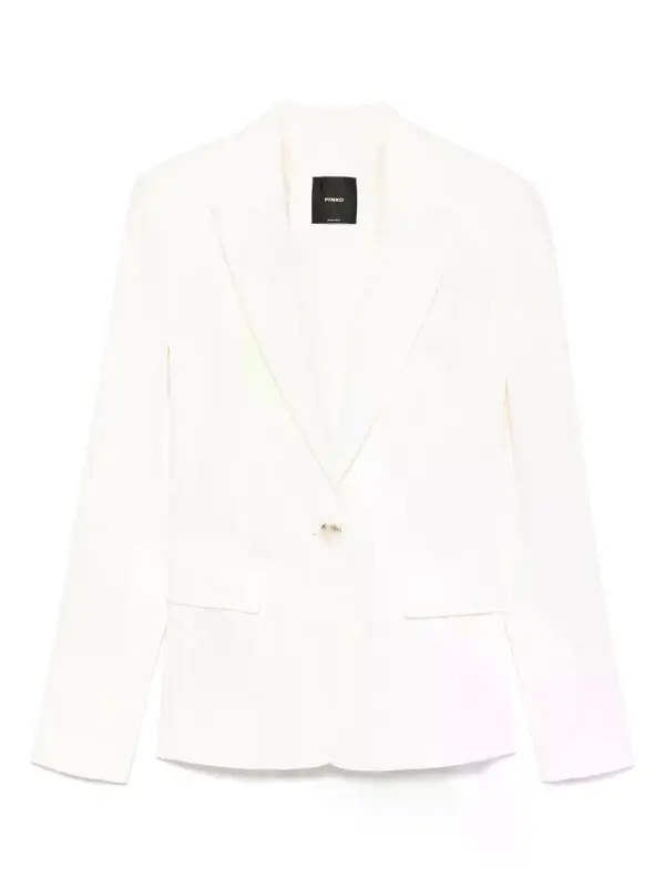 Pinko Cut-out Blazer - Neutrals