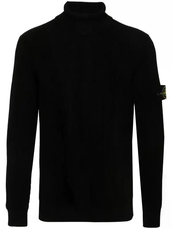 Stone Island Compass-badge Wool Jumper