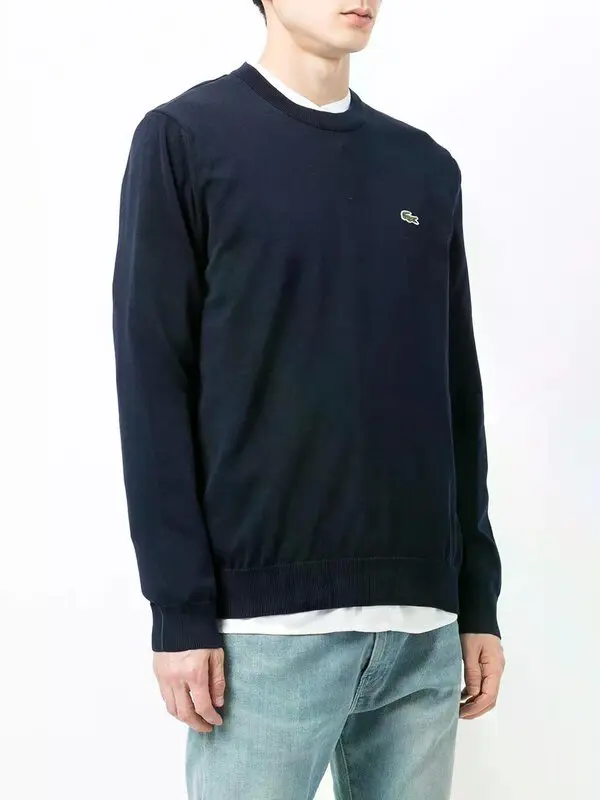Lacoste Logo Embroidery Sweatshirt - Blue