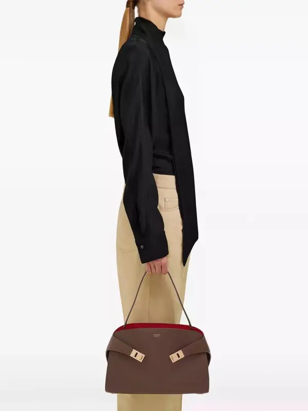 FERRAGAMO Small Hug Soft Shoulder Bag - Neutrals