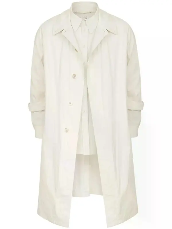 MAISON MARGIELA Layered Trench Coat