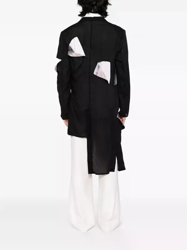 Yohji Yamamoto Graphic-print Blazer