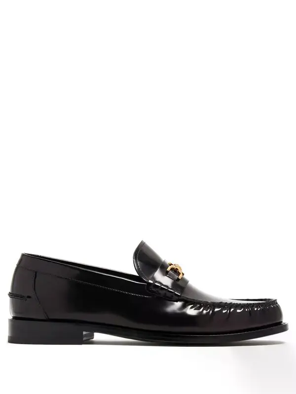 Versace Medusa '95 Leather Loafers - Black