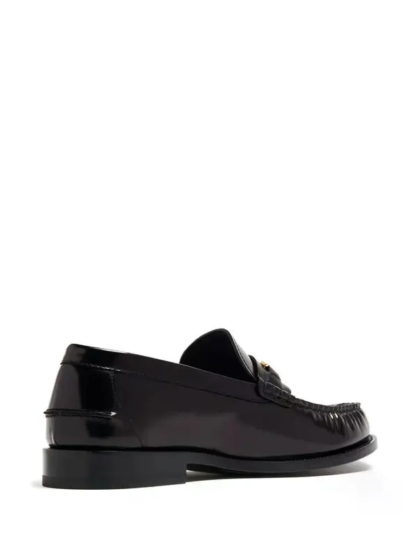 Versace Medusa '95 Leather Loafers - Black