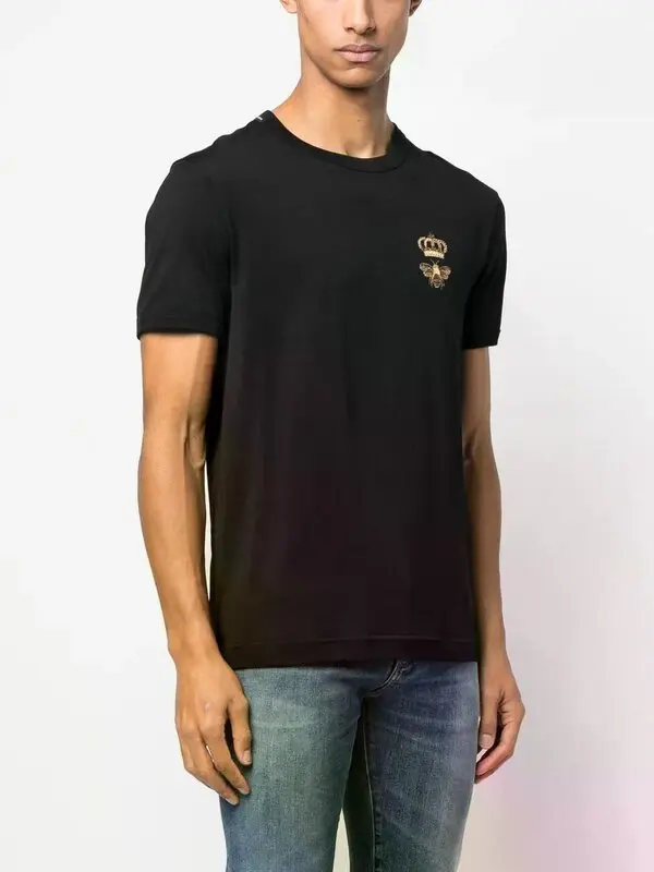 Dolce & Gabbana Motif-detail T-shirt - Black