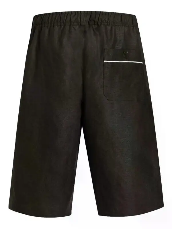 Dolce & Gabbana Slub-textured Shorts