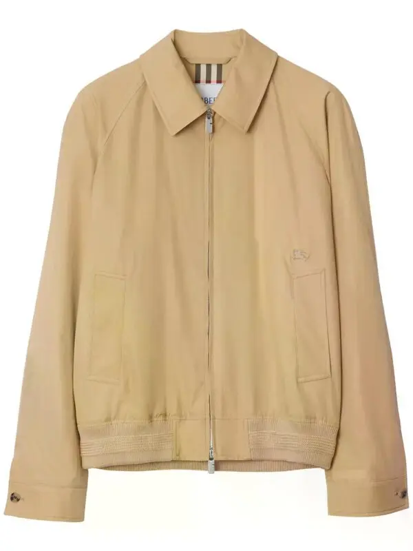 Burberry Cotton Gabardine Harrington Jacket