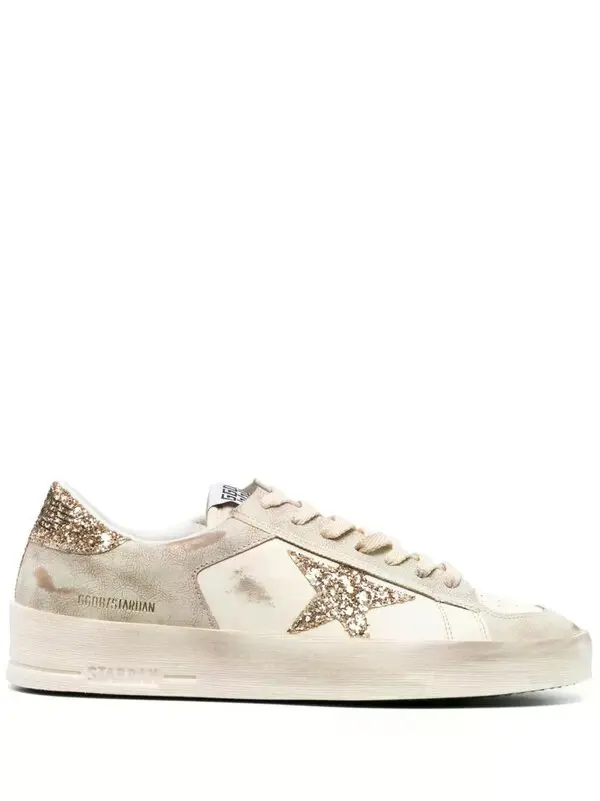 GOLDEN GOOSE Stardan Sneakers With Glitter Accents
