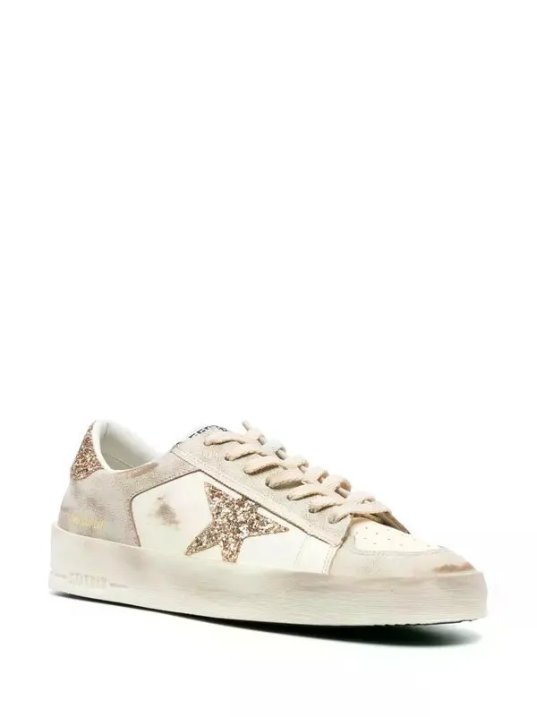 GOLDEN GOOSE Stardan Sneakers With Glitter Accents