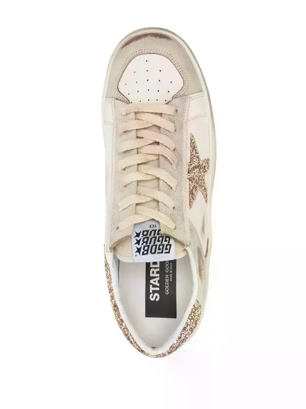GOLDEN GOOSE Stardan Sneakers With Glitter Accents