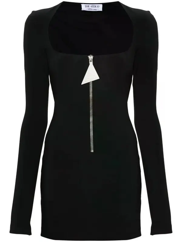 Attico Scoop-neck Mini Dress