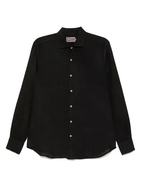 MC2 SAINT BARTH Pamplona Classic Shirt - Black