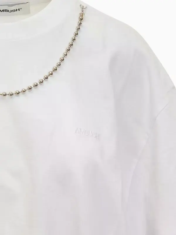 AMBUSH Chain-detailing T-shirt - Black