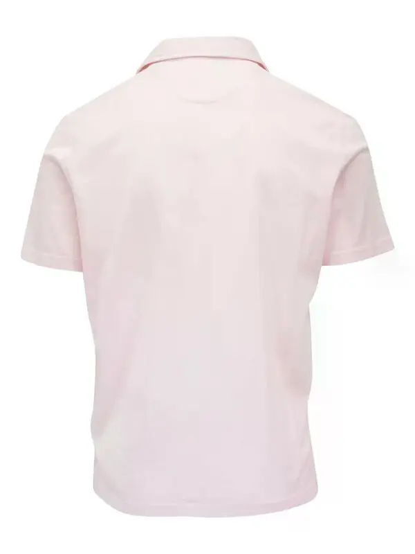 Fedeli Jersey Polo Shirt - Pink