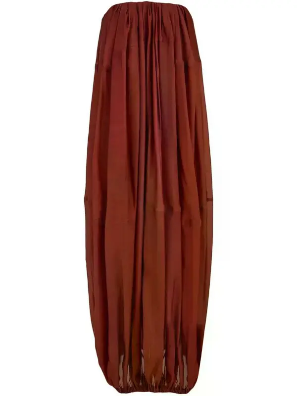 FERRAGAMO Bustier Maxi Dress