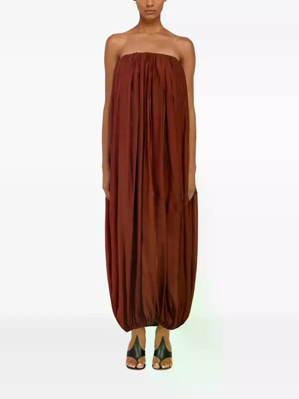 FERRAGAMO Bustier Maxi Dress