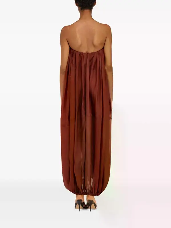 FERRAGAMO Bustier Maxi Dress