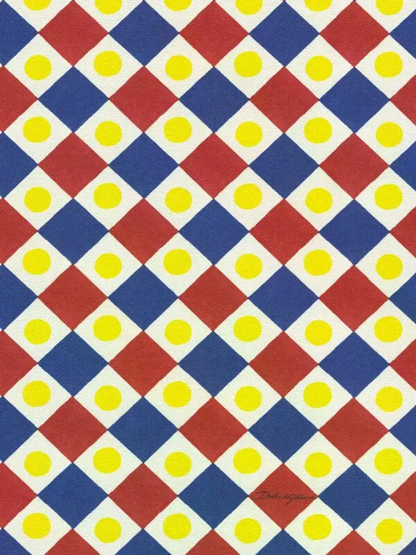 Dolce & Gabbana Geometric-print Wallpaper