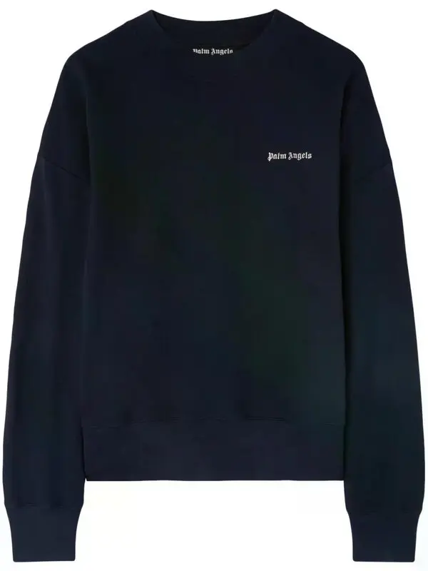 Palm Angels Logo-print Cotton Sweatshirt