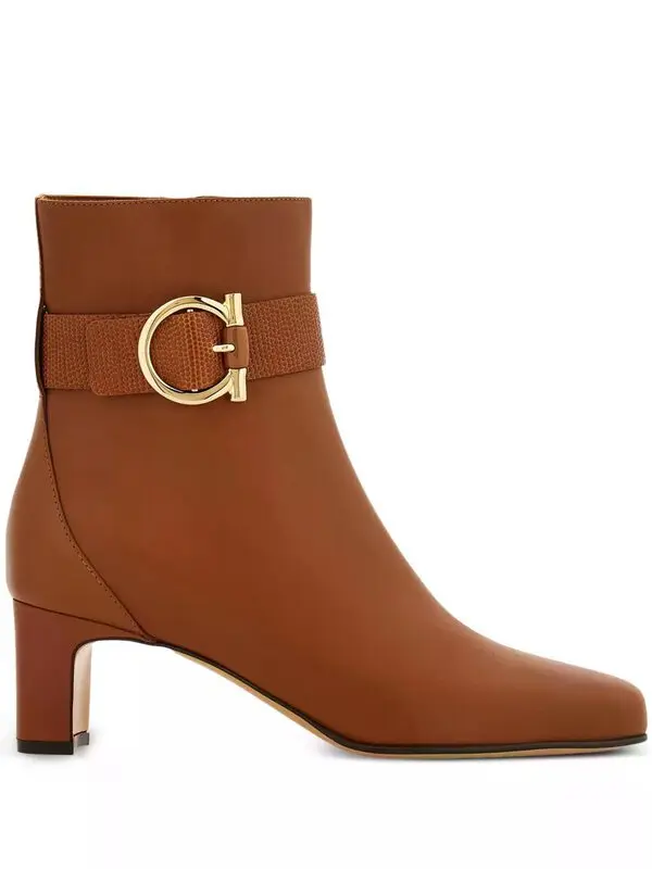 FERRAGAMO Gancini Ankle Boots