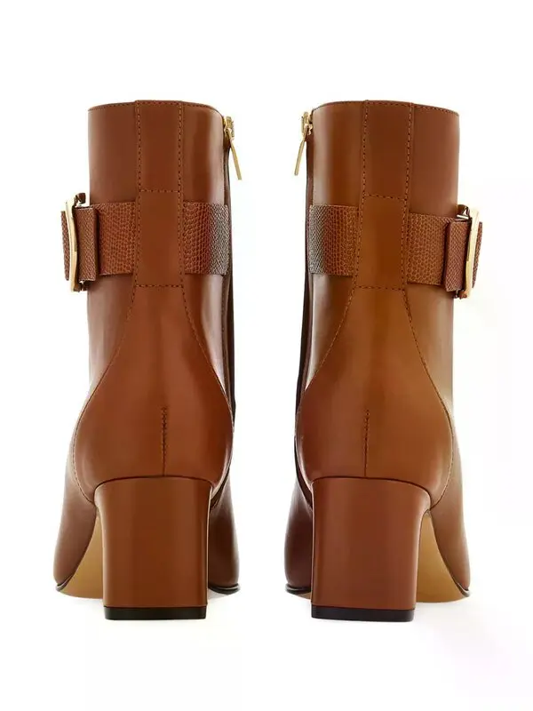 FERRAGAMO Gancini Ankle Boots