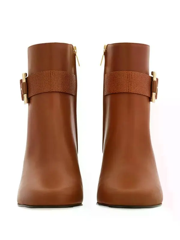 FERRAGAMO Gancini Ankle Boots